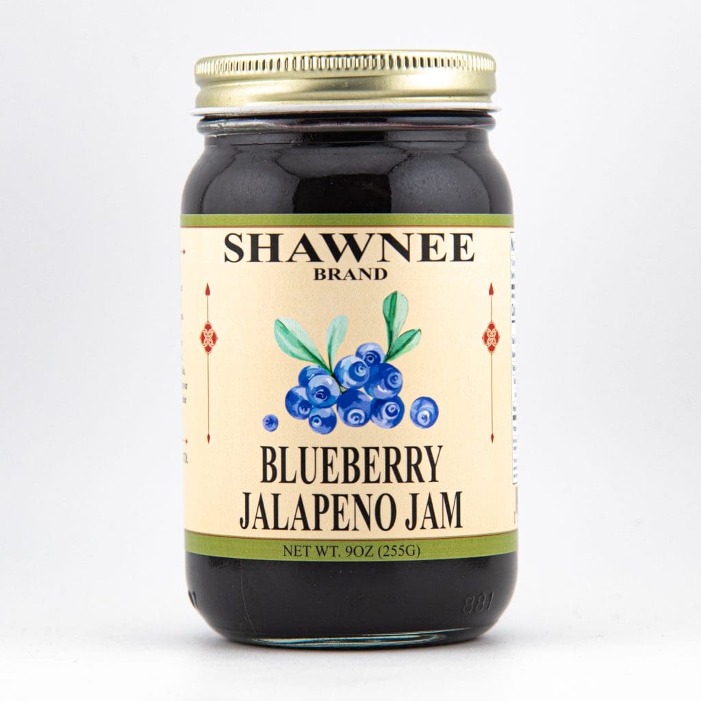 Blueberry Jalapeno Jam - 1/2 Pint - Shawnee Canning Company