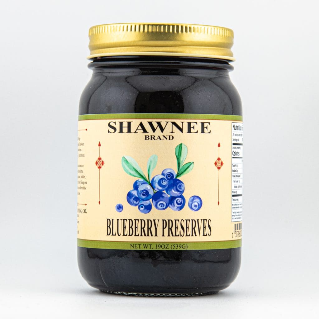 Blueberry Preserves - Pint - Shawnee Canning Company