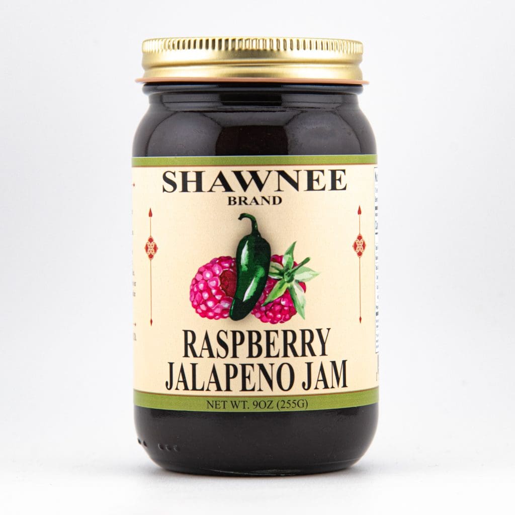 Raspberry Jalapeno Jam - 1/2 Pint - Shawnee Canning Company
