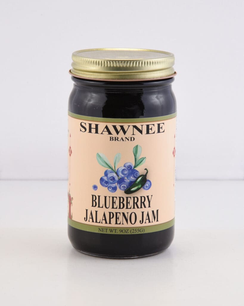 Blueberry Jalapeno Jam - 1/2 Pint - Shawnee Canning Company