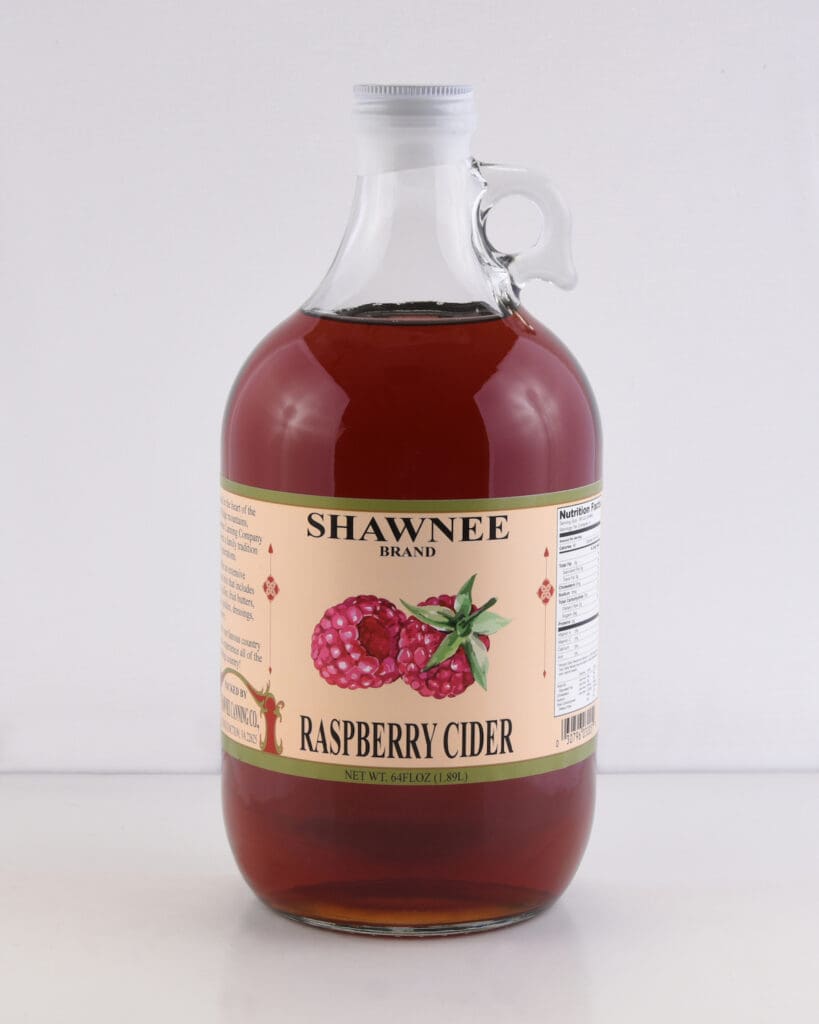 Raspberry Cider - Half Gallon - Shawnee Canning Company