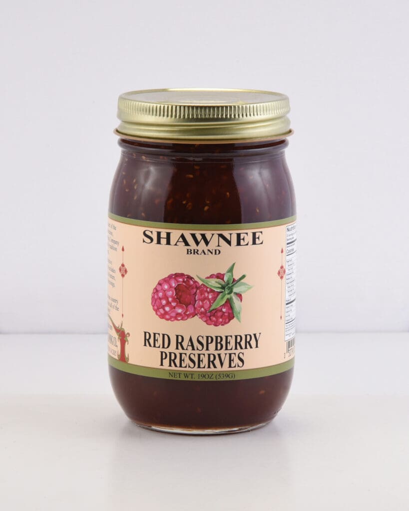 Red Raspberry Preserves - Pint - Shawnee Canning Company