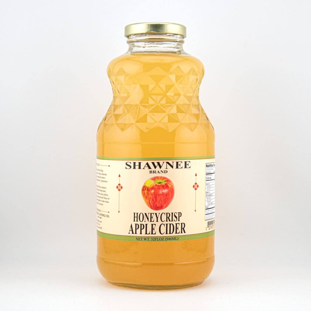Honeycrisp Apple Cider - Quart *New* - Shawnee Canning Company